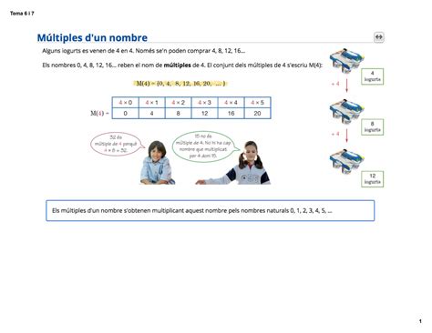 Tema 6 I 7 Multiples I Divisors Pdf