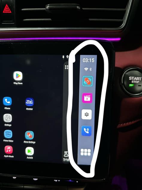 How To Remove This Dock Or Ui From Screen Rcarlinkitcarplay