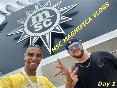 MSC Magnifica Cruise Vlogs DAY 1 Embarkation Day YouTube