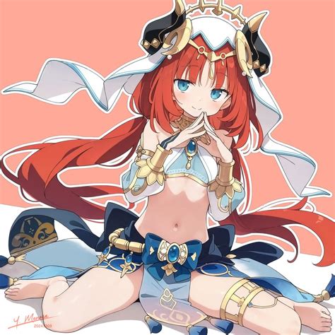 ニィロウ「ニィロウ Nilouニィロウ生誕祭2024 原神 Genshinimp」ゆうしゃめんまのイラスト