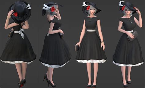 Female Dress 3d Model Dl By Akonyah On Deviantart