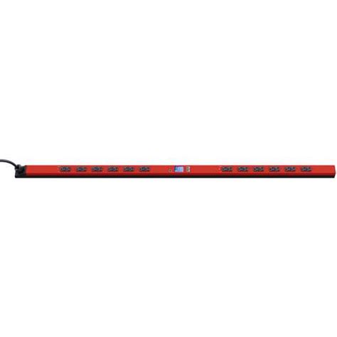InSIGHT Switch Ready Intelligent Power Distribution Unit Foot Cord Red PV IA AA RD