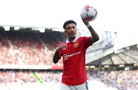 Jadon Sancho Banished From All First Team Facilities At Manchester