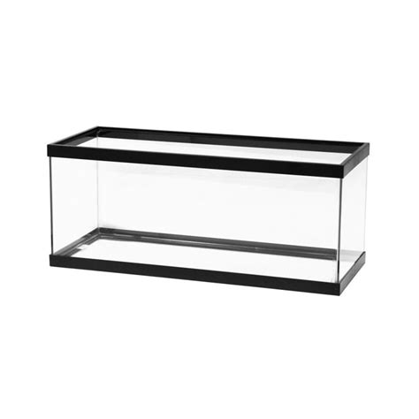 Aqueon Glass Aquarium 20 L Black