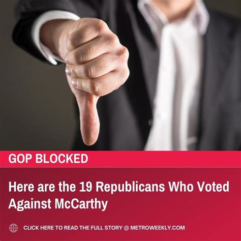Metro Weekly 🏳️‍🌈 🏳️‍⚧️ On Twitter Here Are The 19 Republicans Who