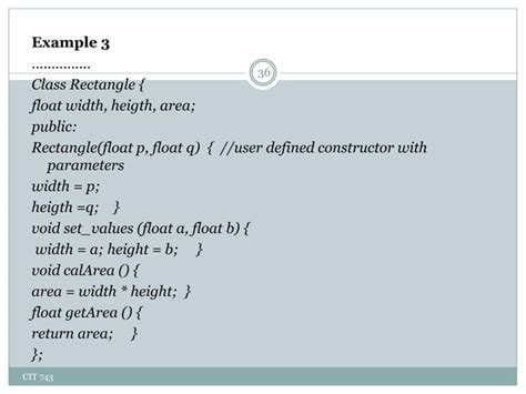 Ch1 Oop Introduction Classes And Objects Ppt