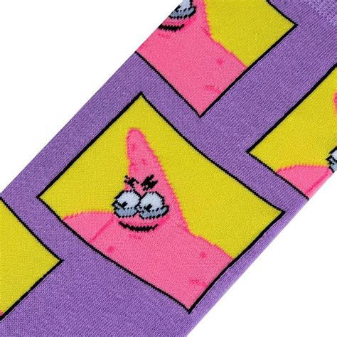Spongebob Savage Patrick Women Crew Socks Crazy Socks Sock Lovers