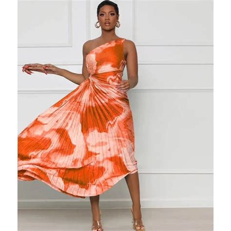Off Shoulder Hollow Out Long Dress Yellow Sub Trading