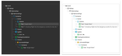 Inspector Widget Tree Design Improvements Proposal · Issue 3195