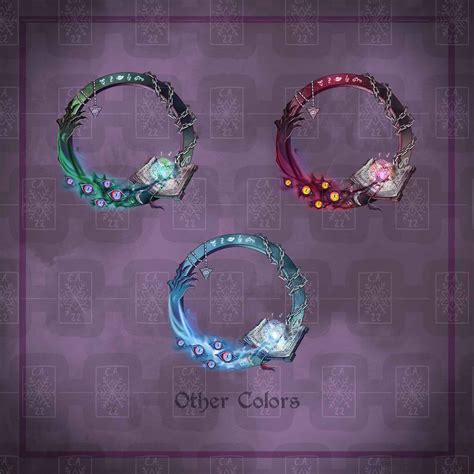 Warlock Dandd Token Frame Digital Token Tabletop Dungeons And Etsy