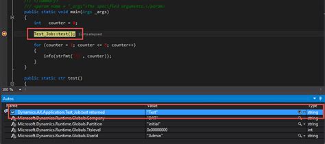 Inside Microsoft Dynamics AX Tips Tricks For Debugging In Visual