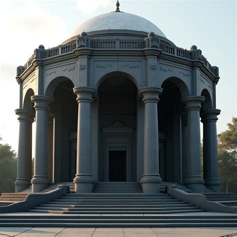 Ancient Octagonal Temple Architectural Masterpiece Stable Diffusion
