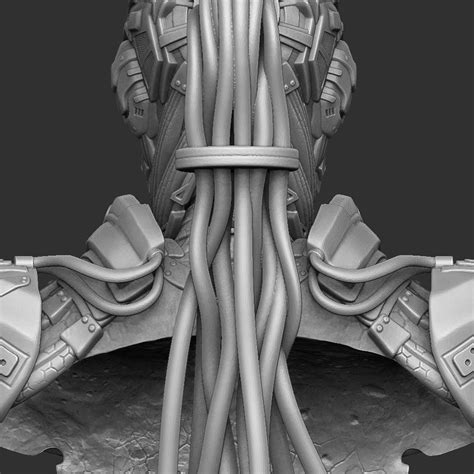 Cyrax From Mortal Kombat Bust 3d Print Model By Naeem32