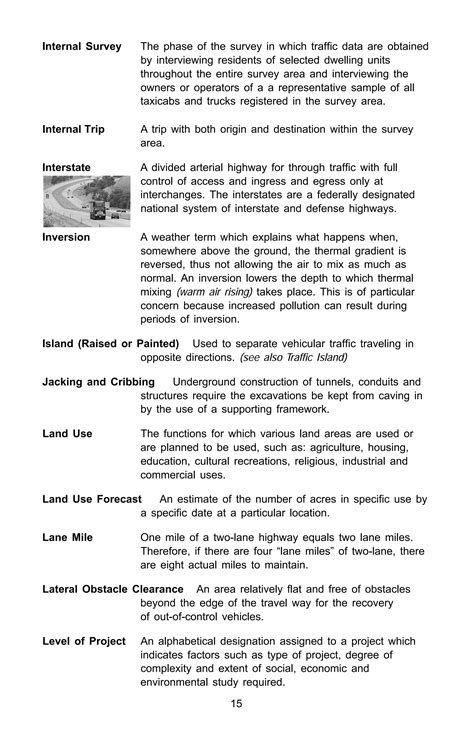 Road Construction Terms Dictionary Pdf