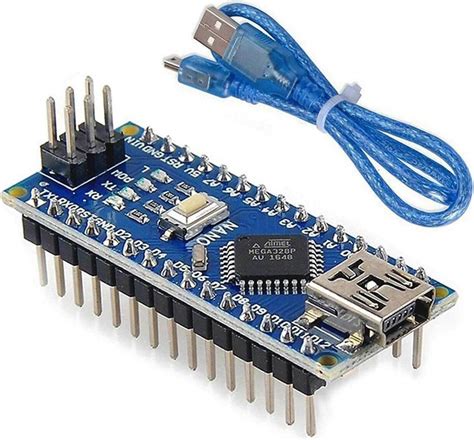 Teknoartshop Arduino Nano Clone Usb Chip Ch Usb Cable Hepsiburada Global