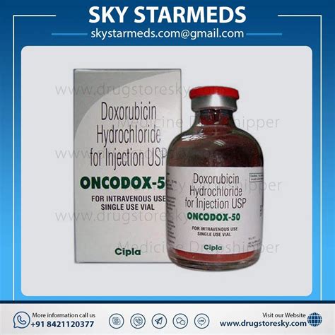 Cipla Oncodox Doxorubicin Injection 1 Vial At Rs 1254 Piece In Nagpur Id 23431770791