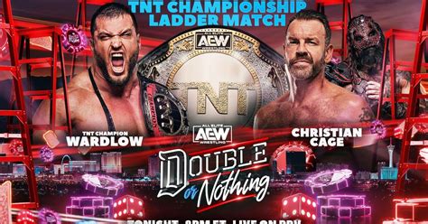 Wardlow Retains In Shocking Ladder Match At Aew Double Or Nothing