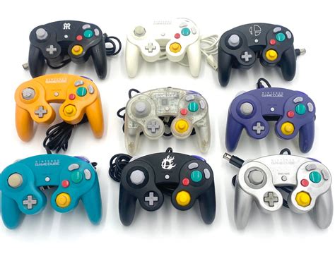 Authentic Gamecube Controller Original Nintendo Controllers Gamecube Etsy