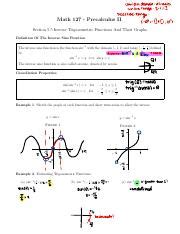 Exploring Inverse Trigonometric Functions: Graphs & Examples | Course Hero