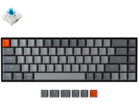 Keychron K Gateron Blue Switch Laptop Bg