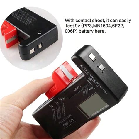 Компактен инструмент за тестване на батерии Olele Bg