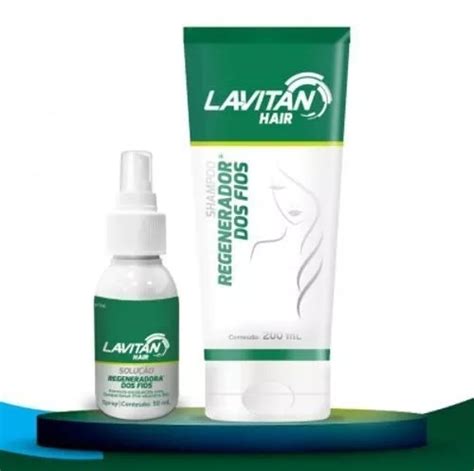 Kit Regenerador Capilar Lavitan Hair Caps Sh loção R 59 90 em