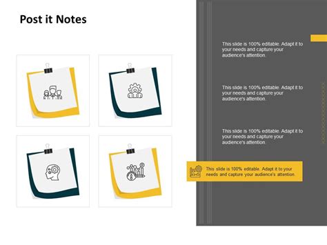 Post It Notes Ppt Powerpoint Presentation Summary Background Designs