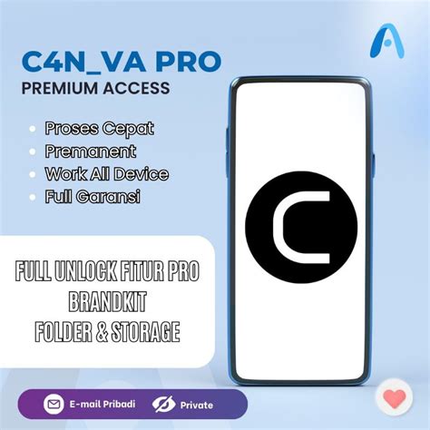 Jual APLIKASI DESAINER CAN VA PRO PREMIUM LIFETIME FULL VERSION