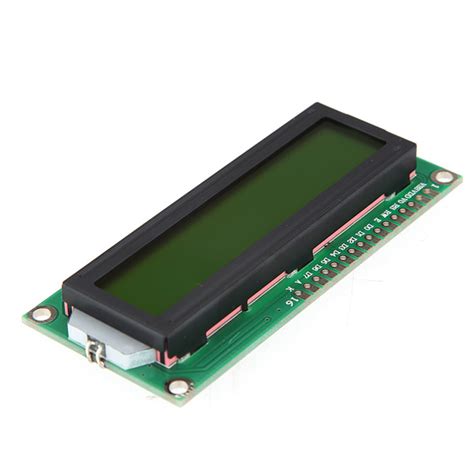 Lcd1602 Yellow Backlight Display Hande Electronics