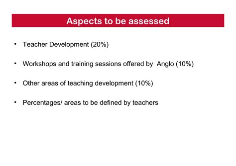 Teachers Evaluation System Ppt