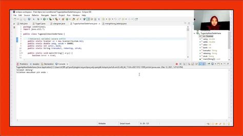 Program Atm Sederhana Dengan Java Youtube