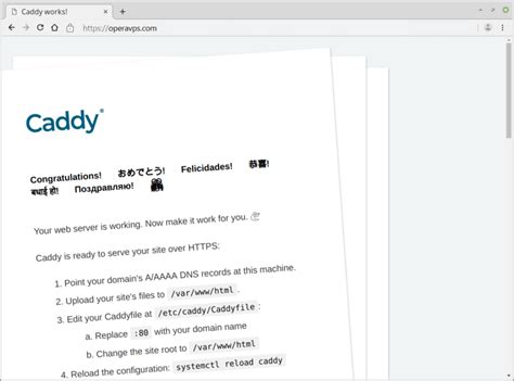 How To Install Caddy On Linux Host Website With HTTPS