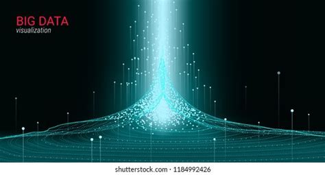 3d Virtual Digital Abstraction Big Binary Stock Vector Royalty Free