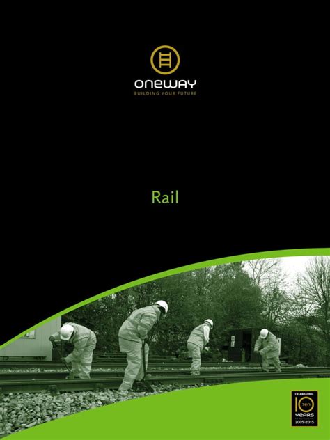 One Way Rail Sector Brochure 2015 Pdf