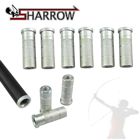 Buy 20pcs Archery Arrow 7 6mm Aluminum Insert Arrow