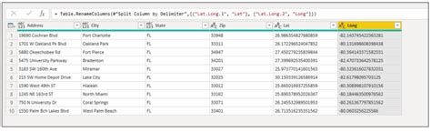 Using The Bing Maps Api To Return Latitude And Longitude In Power Query Wise Data Decisions