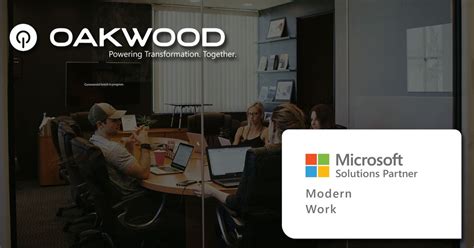 Oakwood Systems Group On Linkedin Modernwork Productivity