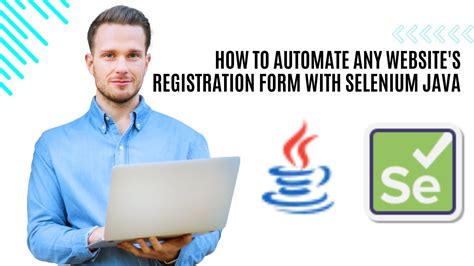How To Automate Registration Form With Selenium Java Youtube