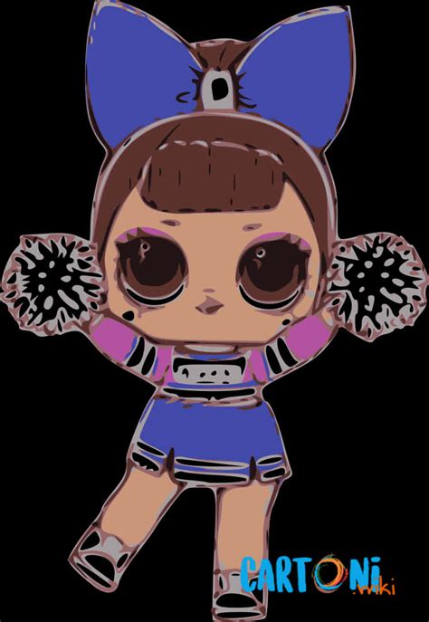 Download Cheerleader L O L Doll Illustration
