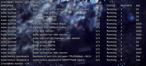K8s安装dashboard出现了 Pod 状态为crashloopbackoff 我也有梦想呀 博客园