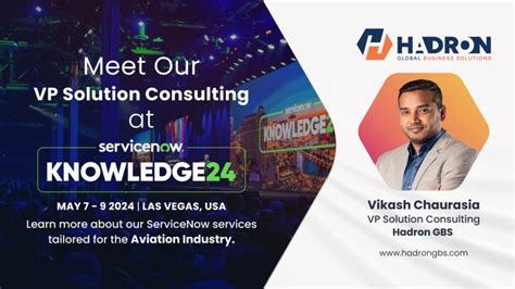 Hadron Gbs On Linkedin Servicenow Know24 Aviation Telecommunication Innovation Genai