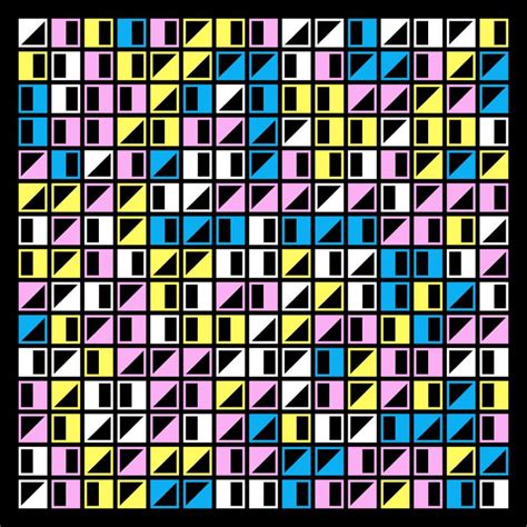 Geometric Shapes 181005 Processing Creative Coding Pattern Graphic