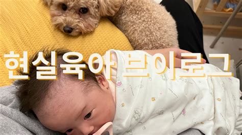 현실육아브이로그 조리원퇴소 탯줄도장만들기 커스텀커피 더하우스 김포 Youtube