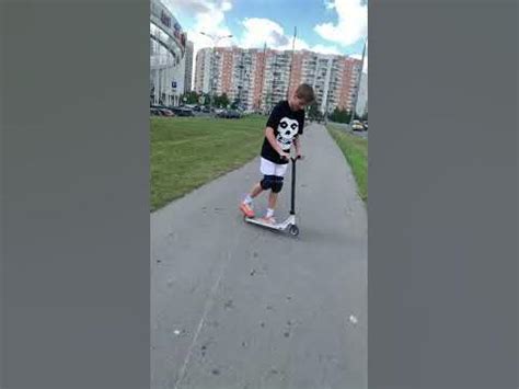 Снапнул руль этик... #трюкинасамокате #бмх #рекомендации - YouTube