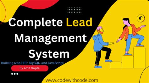 Complete Lead Management System Development Building With Php Mysql