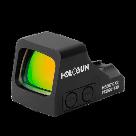 Hs507k X2 1x Reflex Red Dot Sight 2 Moa Dot 32 Moa Circle The