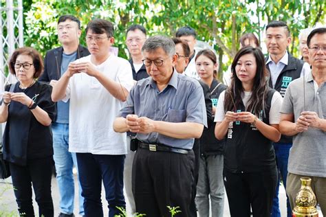 傅崐萁母喪 柯文哲、鄭銘謙赴花蓮致哀 花東鐵公路常中斷 民眾黨籲加強海空運