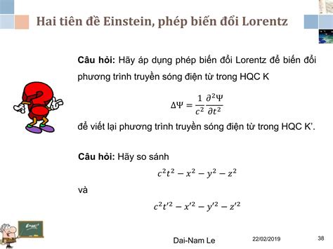 Lecture On Relativity Theory Chapter 2 Special Relativity PPT