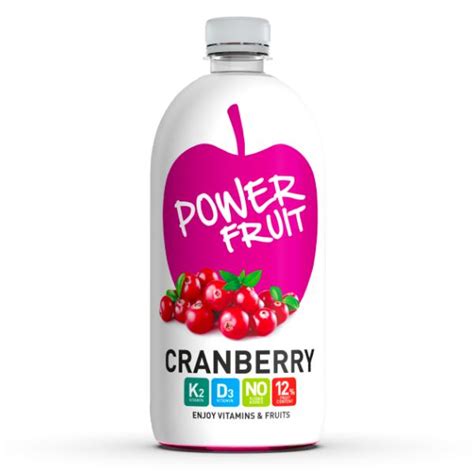 Power Fruit Afine Roșii 750ml x 6 buc - MuscleWood