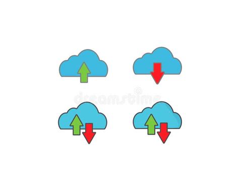 Data Cloud Icon Backup Restore Sign Stock Illustrations 455 Data Cloud Icon Backup Restore